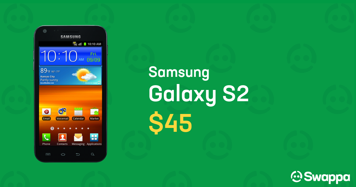 Samsung Galaxy S2 - Sprint, White, SPH-D710, Epic Touch 4G - LRQI02513 ...