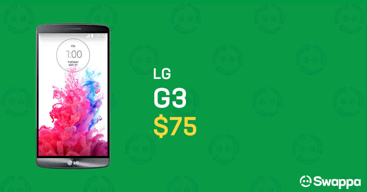 LG G3 - T-Mobile, Black, 32GB, D851 - LRQN37419 - Swappa