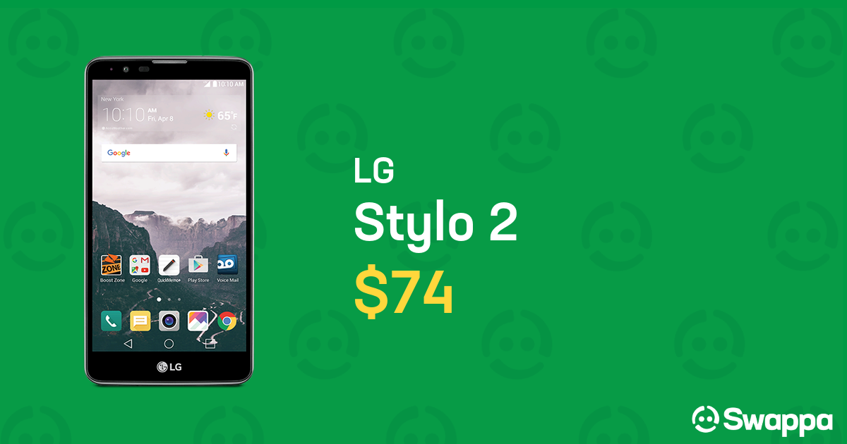 LG Stylo 2 - Verizon, Gray, 16GB, 2GB, V - LRQW89220 - Swappa