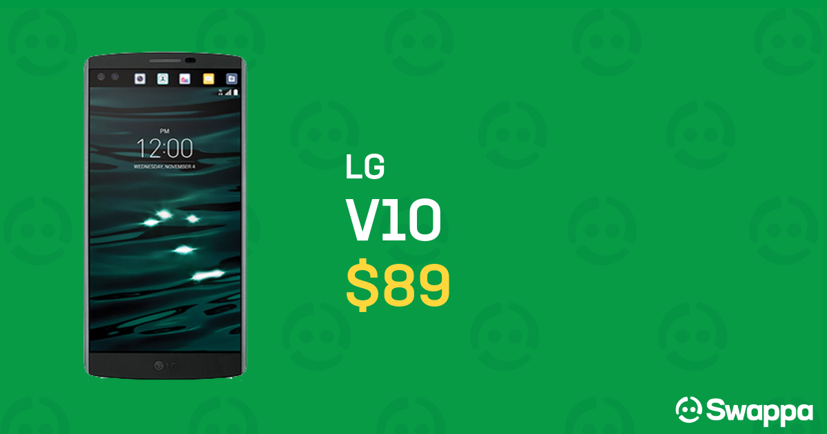 LG V10 - T-Mobile, Black, 64GB, H901 - LRRQ79067 - Swappa