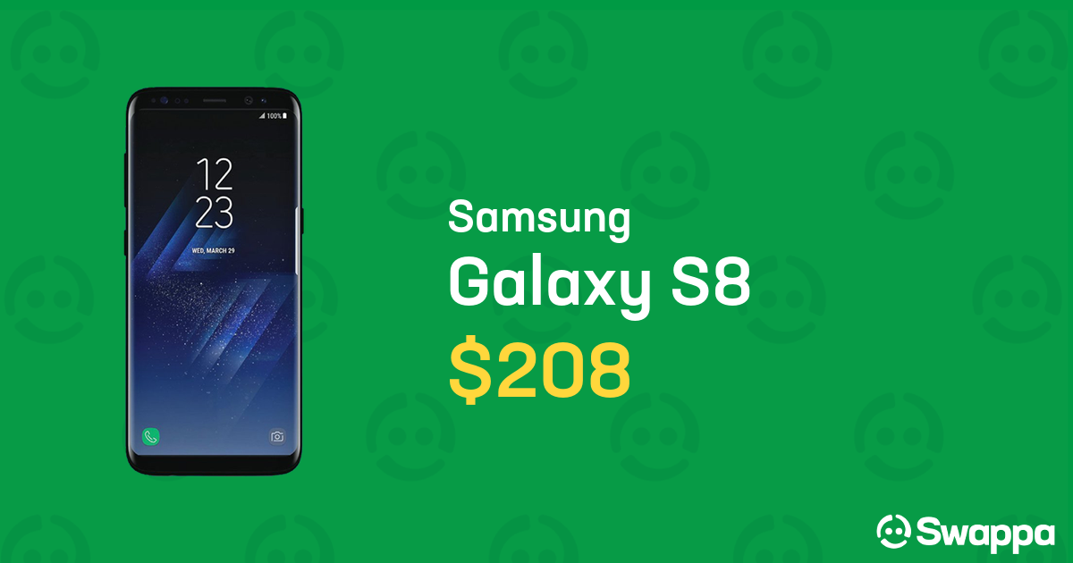 Samsung Galaxy S8 - Unlocked, Silver, 64GB, 4GB, SM-G950U1 - LRSI59998 ...