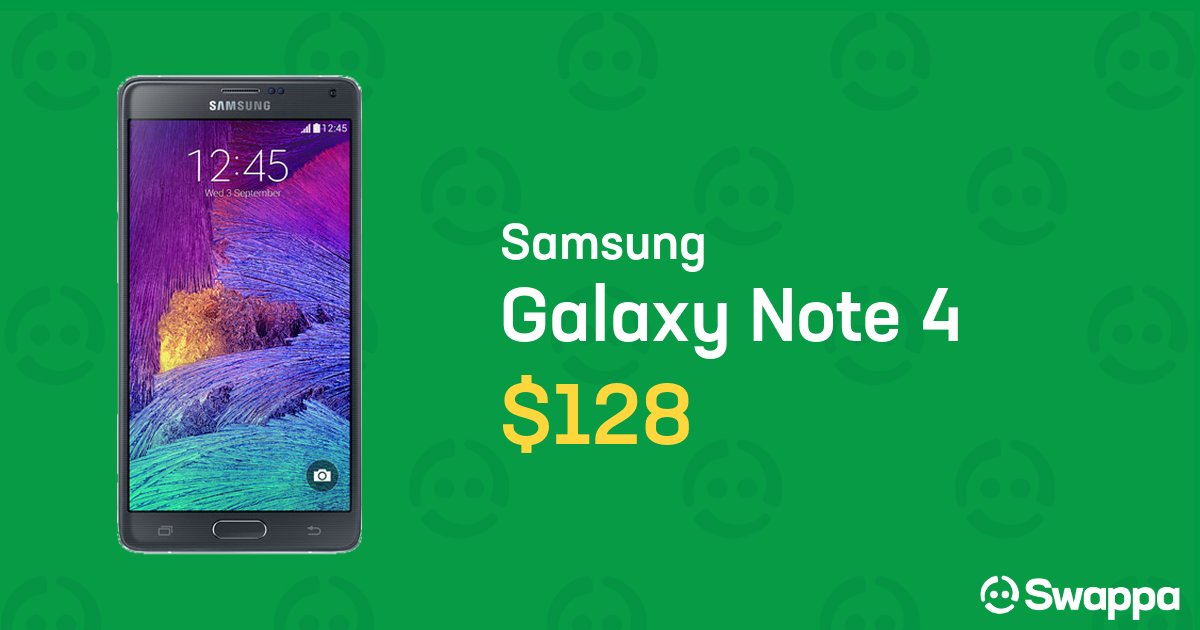 Samsung Galaxy Note 4 - T-Mobile, Black, 32GB, N910T - LRUC45604 - Swappa