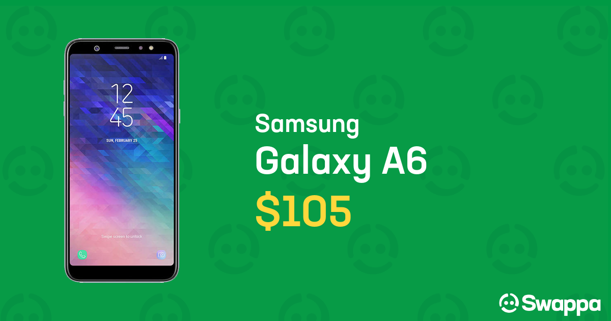 Samsung Galaxy A6 - Unlocked, Black, 32GB, 3GB, SM-A600G/DS, Duos - LRVQ15990 - Swappa