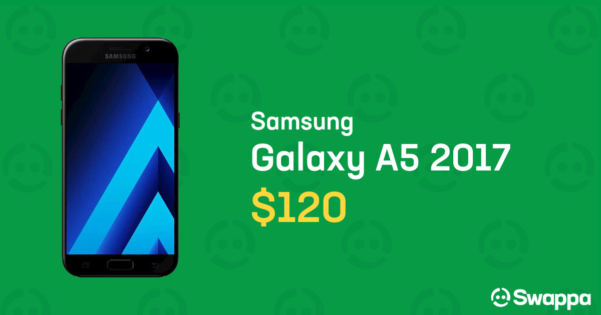 Samsung Galaxy A5 2017 - Unlocked, Black, 32GB, 3GB, SM-A520W ...
