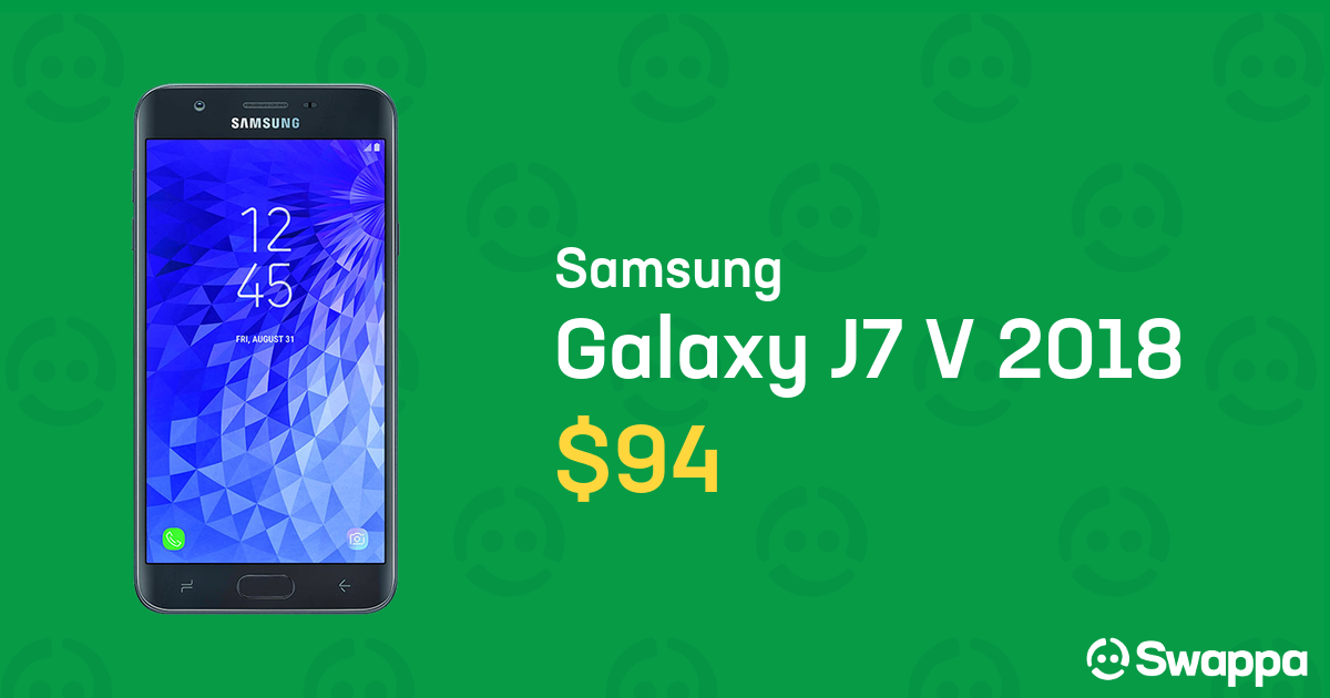 Samsung Galaxy J7 V 2018 - Verizon, Black, SM-J737V, Prepaid ...
