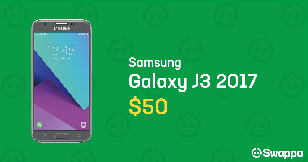 Samsung Galaxy J3 2017 - AT&T, Gray, 16GB, SM-J327A - LRZE92024 - Swappa