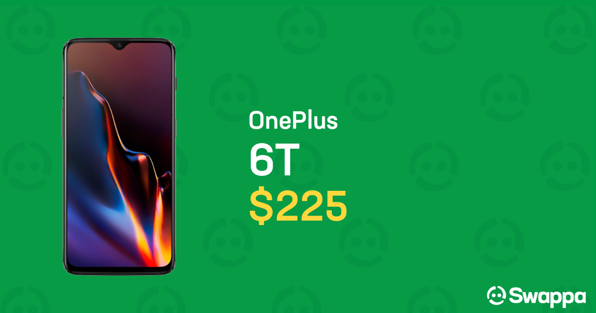 OnePlus 6T - T-Mobile, Gloss Black, 128GB, 8GB, A6013 - LRZT34290 - Swappa