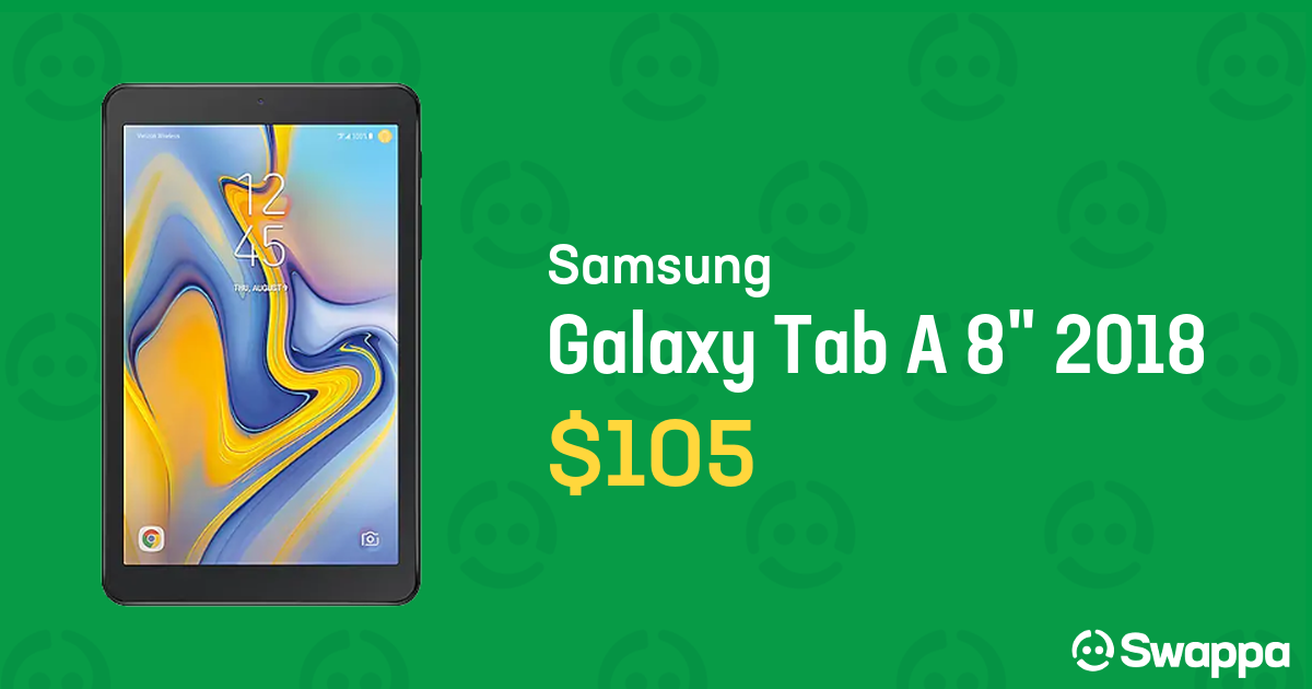 Samsung Galaxy Tab A 8" 2018 - AT&T, Black, SM-T387A - LTLZ22269 - Swappa