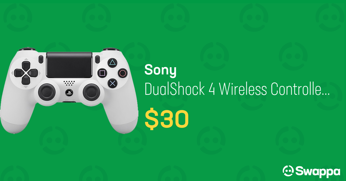 DualShock 4 Wireless Controller - White - LTNI87976 - Swappa