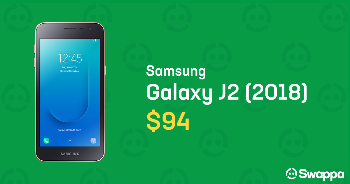 Samsung Galaxy J2 (2018) - Unlocked, Black, 16GB, SM-J260M/DS ...