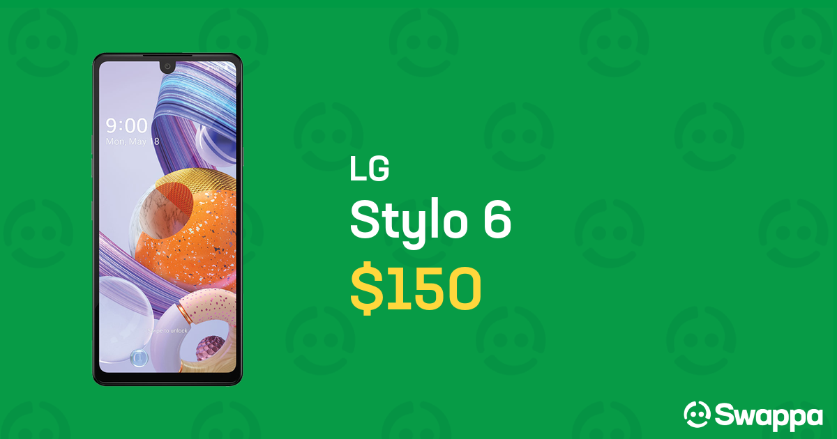 LG Stylo 6 - Metro by T-Mobile, White, 64GB, 3GB - LUGM60548 - Swappa
