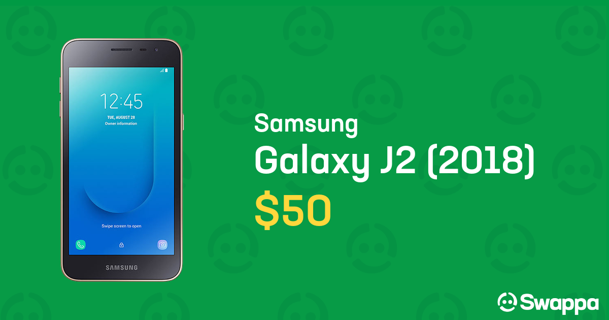 Samsung Galaxy J2 (2018) - AT&T, Black, 16GB, SM-J260A - LUJK20011 - Swappa