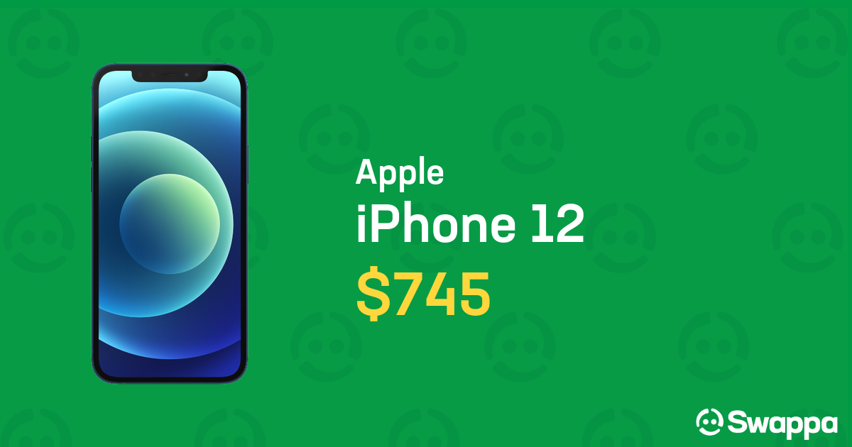 Apple iPhone 12 - T-Mobile, Black, 64GB, A2172 - LVBU59449 - Swappa