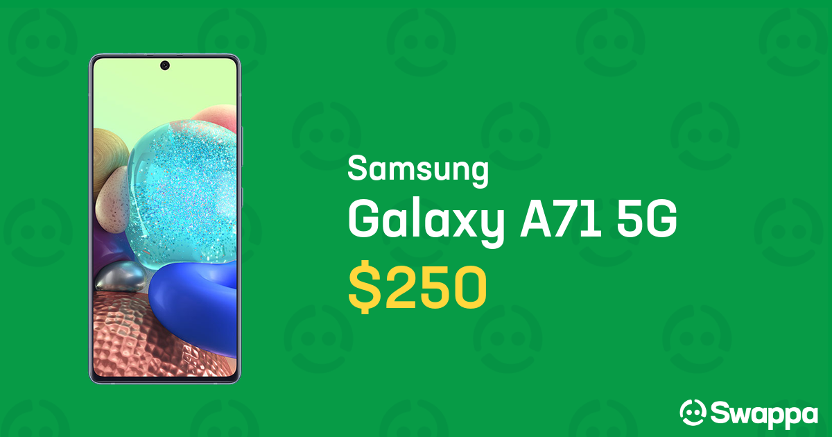 Samsung Galaxy A71 5G - Verizon, Black, 128GB, 8GB, SM-A716V, 5G UW ...