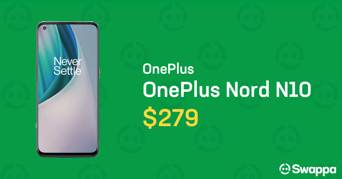 OnePlus Nord N10 5G - T-Mobile, Midnight Ice, 128GB, 6GB, BE2028 ...