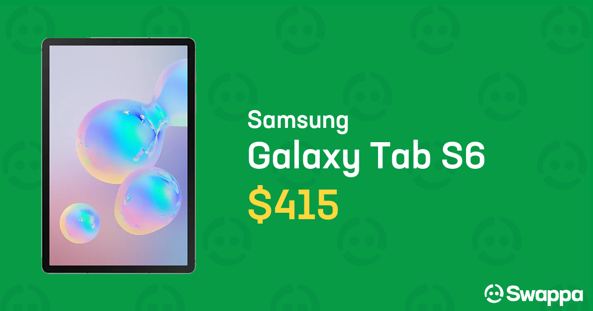 Samsung Galaxy Tab S6 - T-Mobile, Gray, 128GB, 6GB, SM-T867U ...