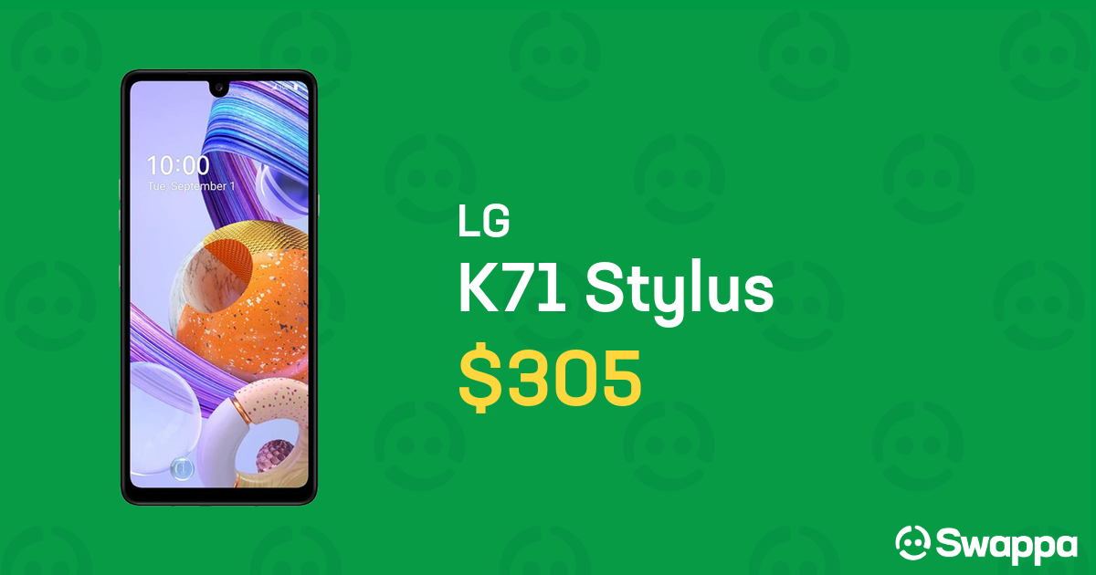 LG K71 Stylus - Unlocked Non-US, White, 128GB, 4GB - LVEV92927 - Swappa