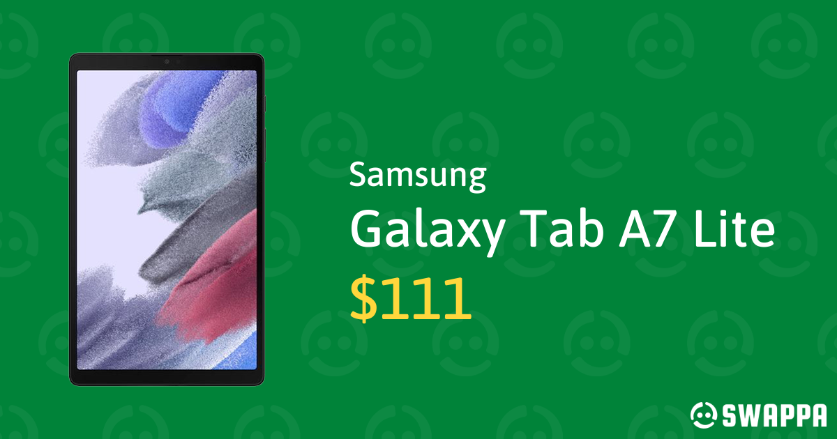 Samsung Galaxy Tab A7 Lite - T-Mobile, Gray, 32GB, 3GB, SM-T227U ...