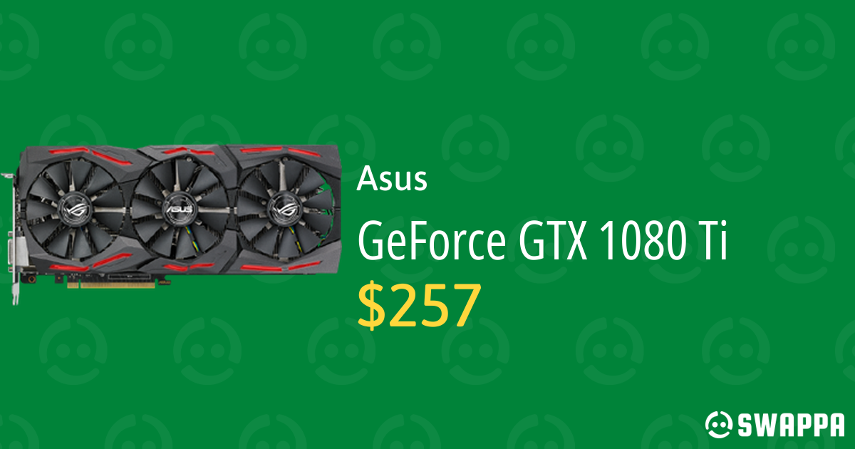 Asus GeForce GTX 1080 Ti - ROG-STRIX-GTX1080TI-O11G-GAMING, Strix ...