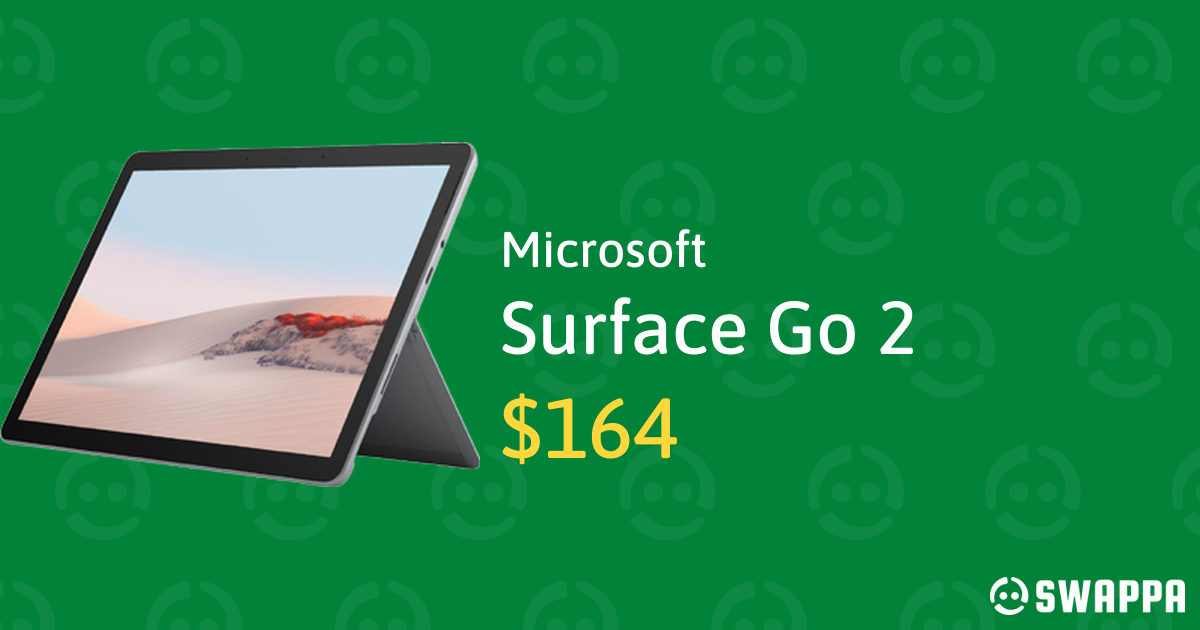 Microsoft Surface Go 2 - Wi-Fi, Pentium, Gray, 64GB, 4GB - LXDL94331 - Swappa