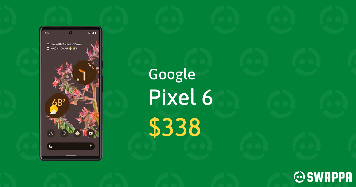 Google Pixel 6 - Unlocked, Seafoam, 256GB, 8GB,GB7N6 - LXEY76758 - Swappa
