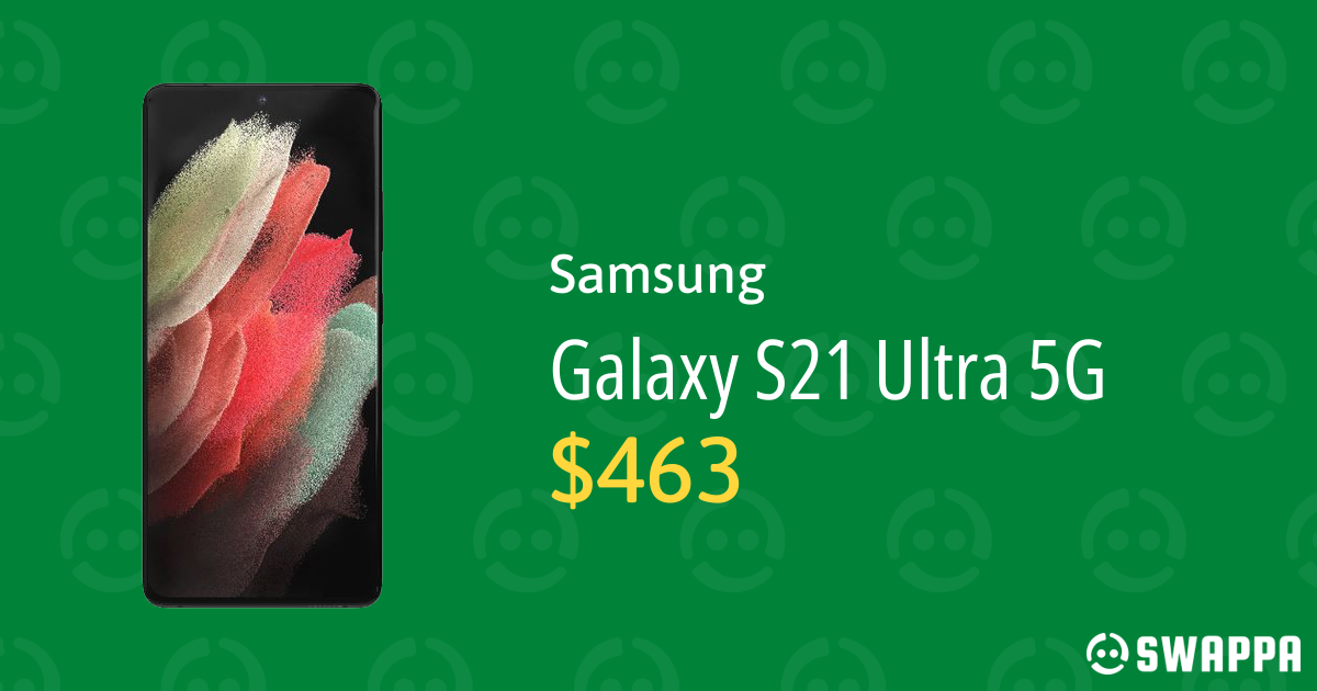 Samsung Galaxy S21 Ultra 5G - Verizon, Silver, 128GB, 12GB, SM-G998U ...