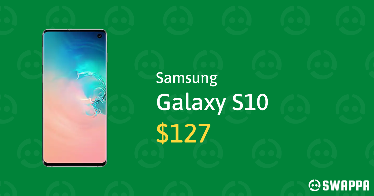 Samsung Galaxy S10 - Unlocked, Black, 128GB, 8GB, SM-G973U1 - LXIE05271 - Swappa