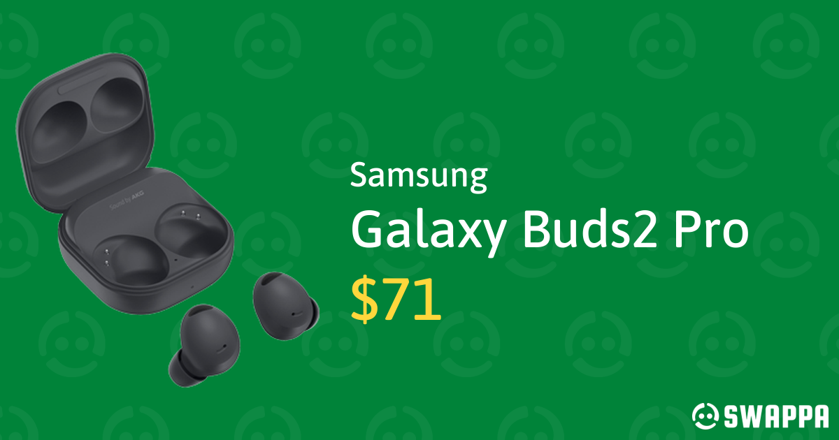 Samsung Galaxy Buds2 Pro - Graphite, SM-R510 - LXJW75028 - Swappa