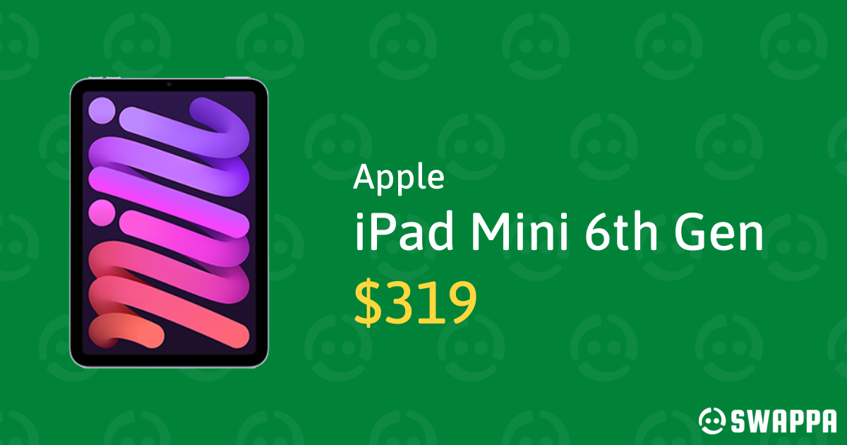 Apple iPad Mini 6th Gen - Wi-Fi, Gray, 64GB, A2567 - LXKX11401 - Swappa