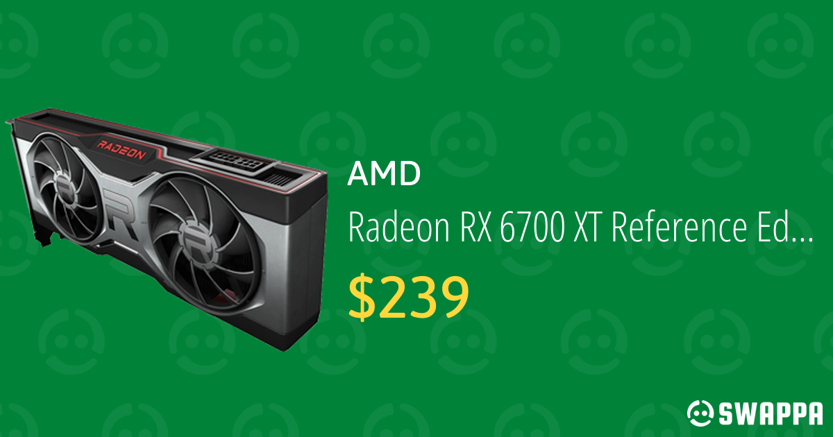 AMD Radeon RX 6700 XT Reference Edition - LXLQ34864 - Swappa