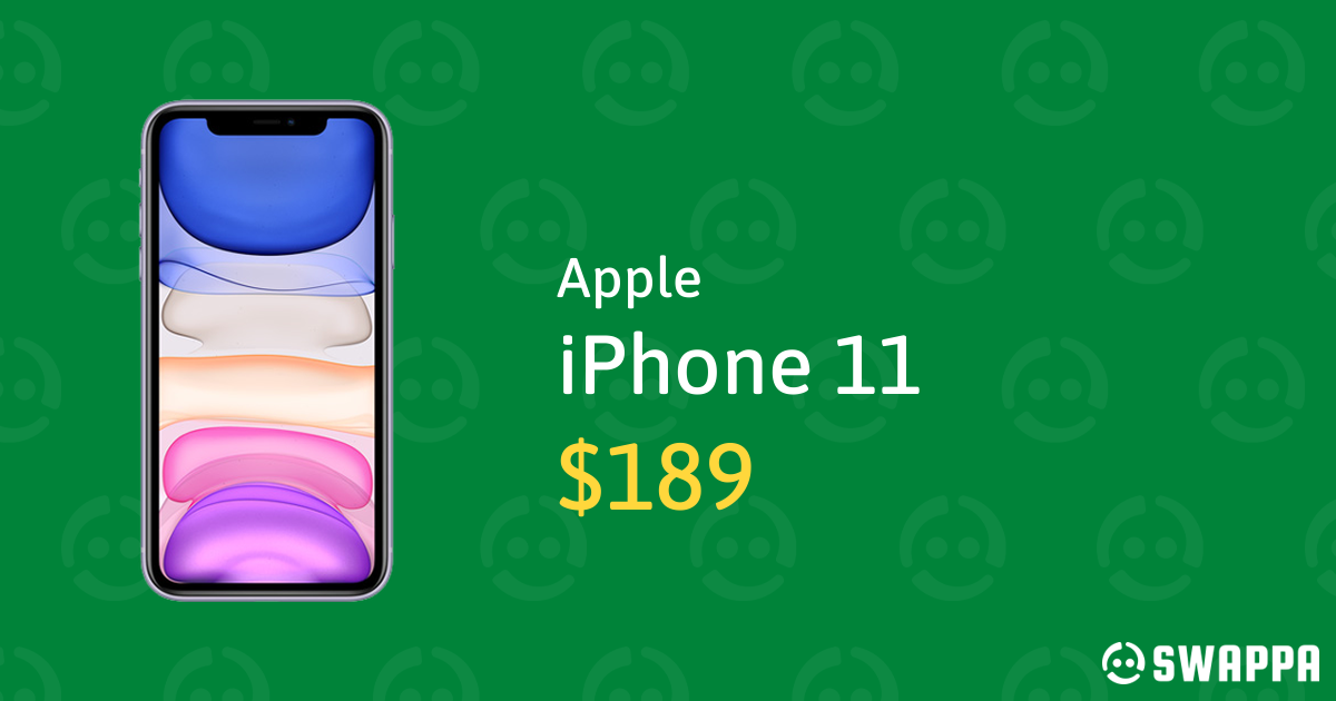 Apple iPhone 11 - Boost, Black, 64GB, A2111 - LXLZ32860 - Swappa