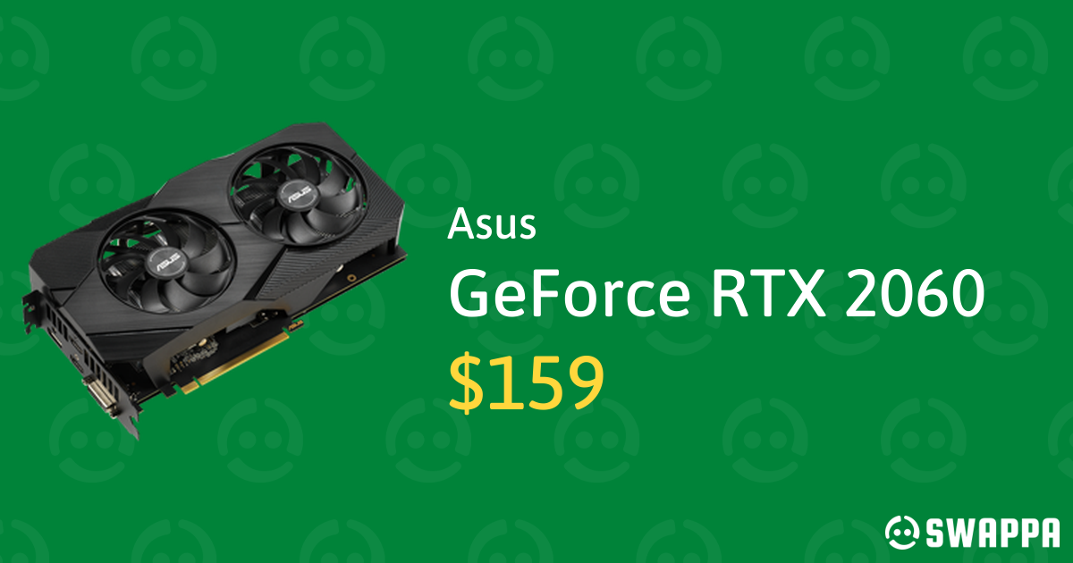 Asus GeForce RTX 2060 - DUAL-RTX2060-O6G-EVO, Dual Evo OC - LXMQ60227 ...