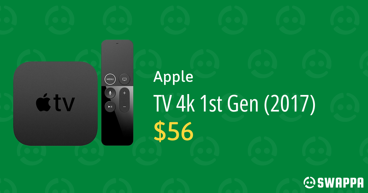 Apple TV 4k 1st Gen (2017) - 32GB - LXNS17654 - Swappa
