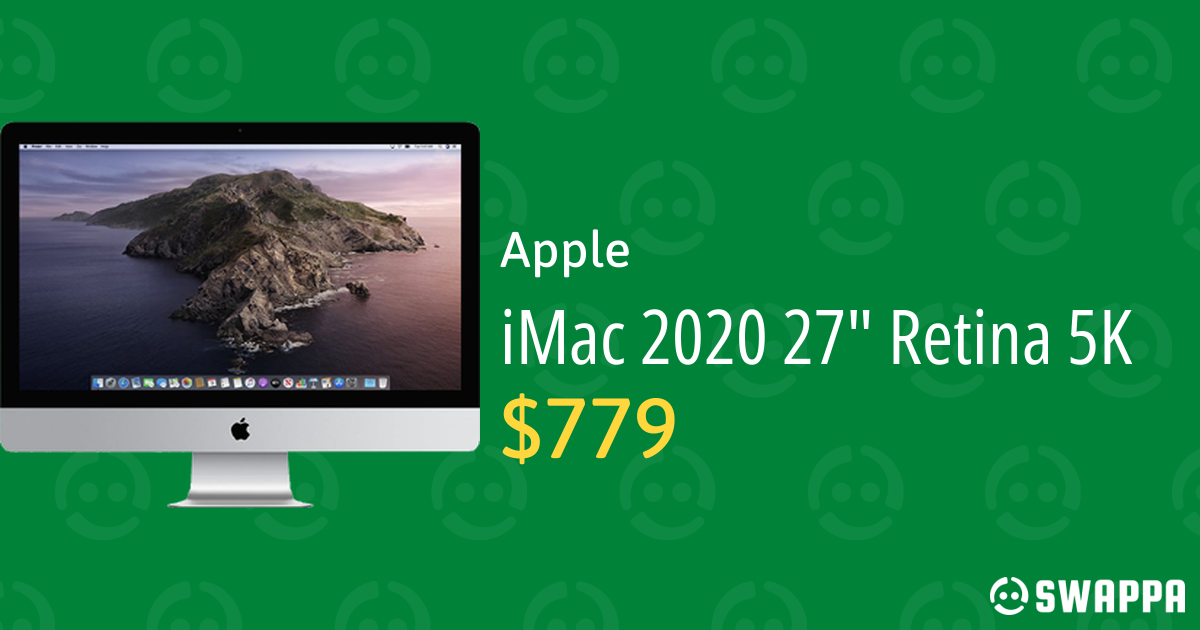 iMac 2020 27" Retina 5K - I7, 512GB, 64GB - LYCF03298 - Swappa