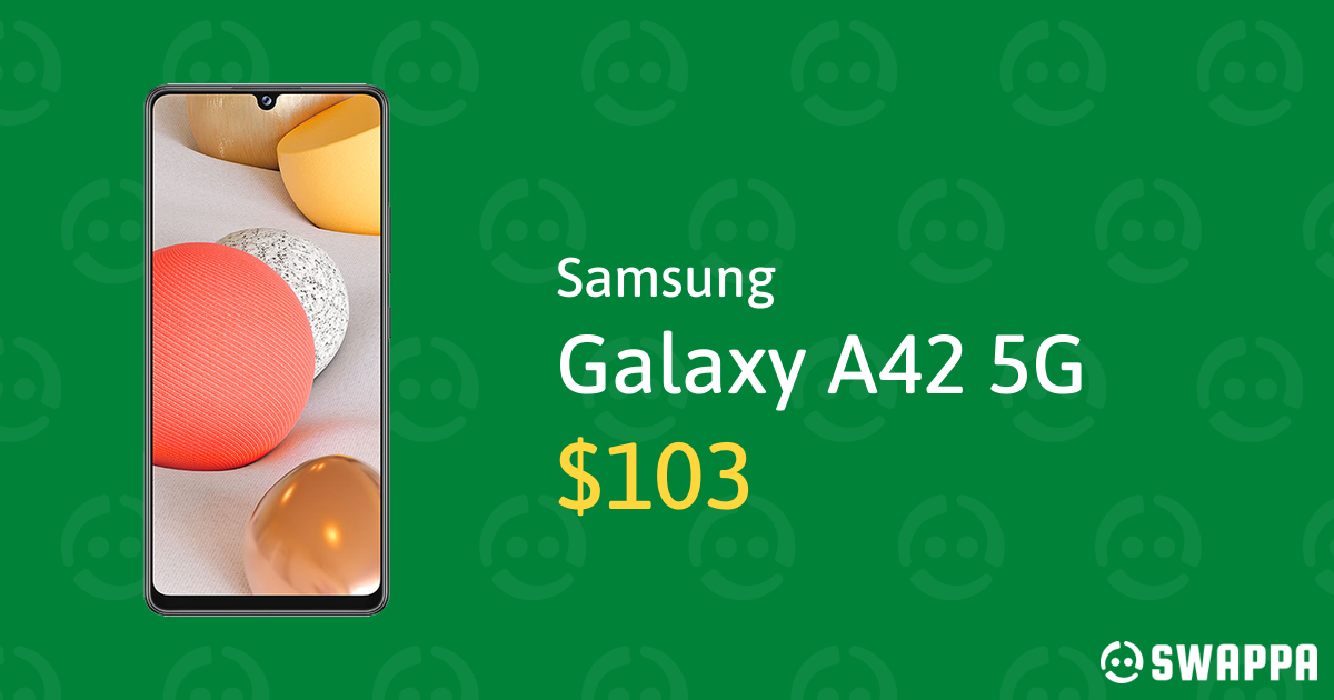Samsung Galaxy A42 5G - Xfinity, Black, 128GB, 4GB - LYCI75898 - Swappa