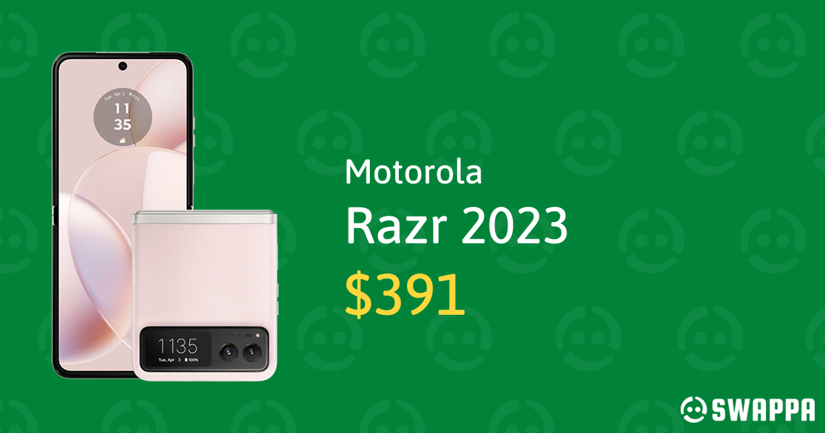 Motorola Razr 2023 - T-Mobile, Sage, 128GB, 8GB - LYCL03288 - Swappa