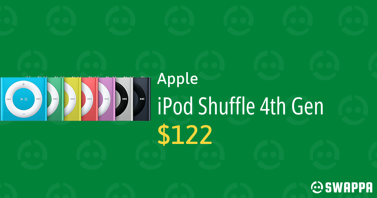 Apple iPod Shuffle 4th Gen - Purple, 2GB, A1373 - LYCV75404 - Swappa