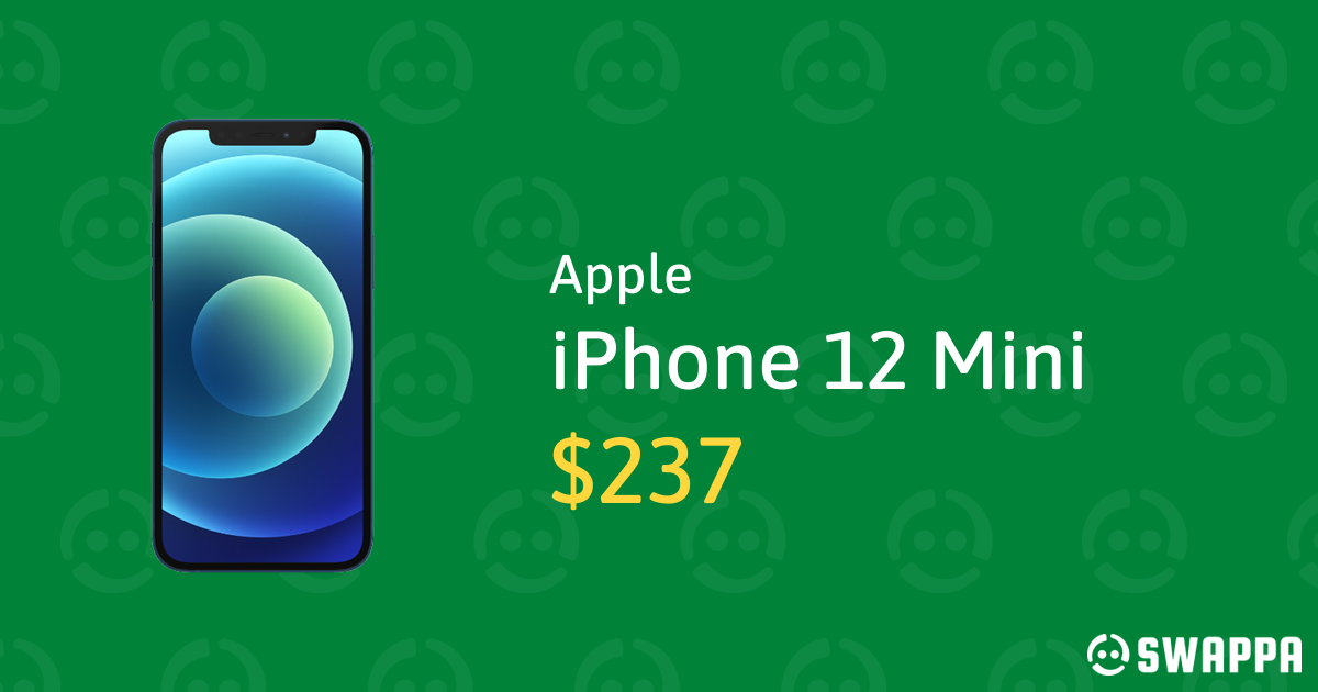 Apple iPhone 12 Mini - T-Mobile, Blue, 64GB, A2176 - LYCY06123 - Swappa