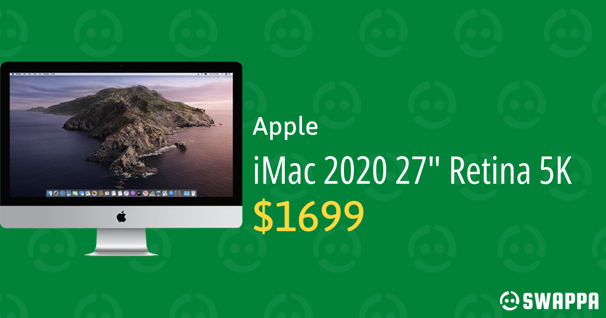 iMac 2020 27" Retina 5K - I9, 1TB, 128GB - LYCY66891 - Swappa