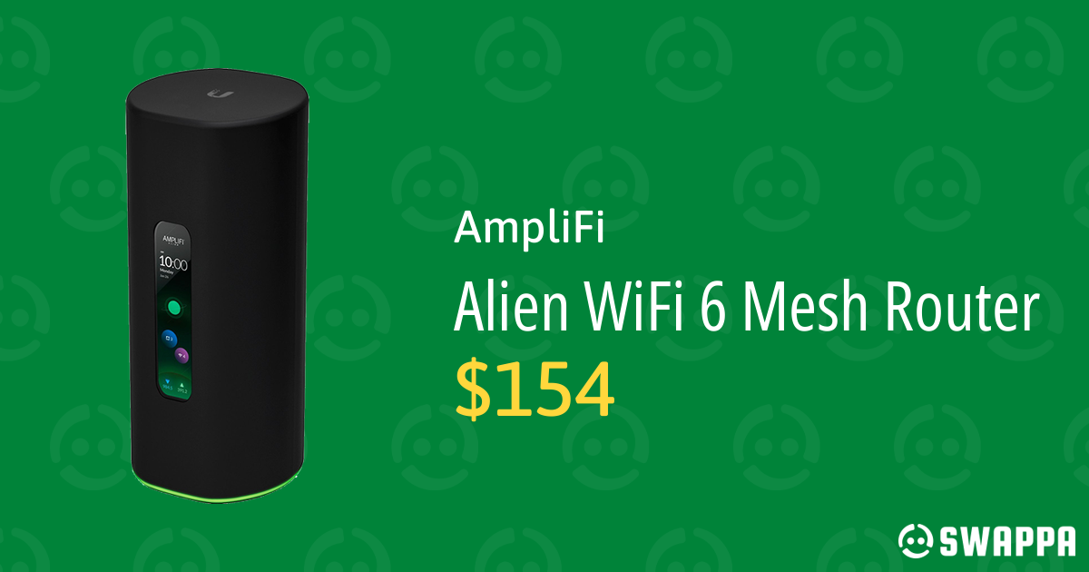AmpliFi Alien WiFi 6 Mesh Router - LYDI94281 - Swappa