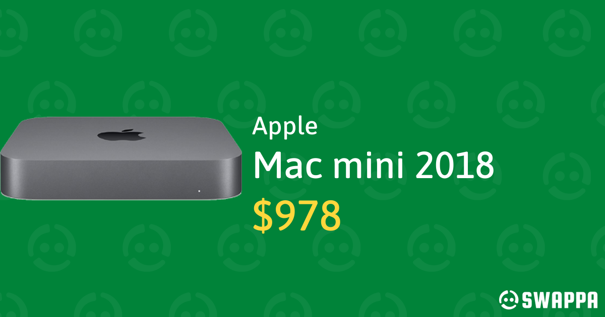 Mac mini 2018 - I7, Gray, 2TB, 64GB - LYDX91552 - Swappa