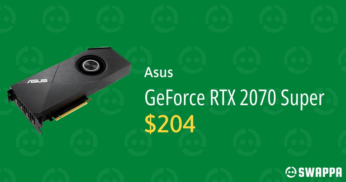 Asus GeForce RTX 2070 Super - TURBO-RTX2070S-8G-EVO, Turbo - LYEC87987 ...