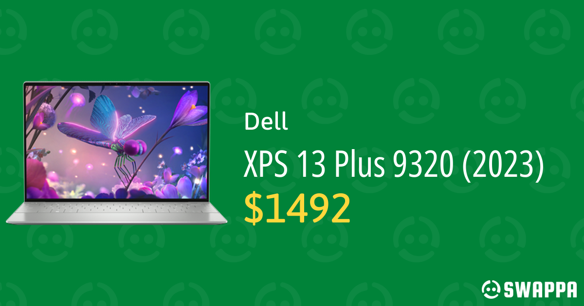 Dell XPS 13 Plus 9320 (2023) - I7, Graphite, 1TB, 32GB, 3.4K OLED Touch ...