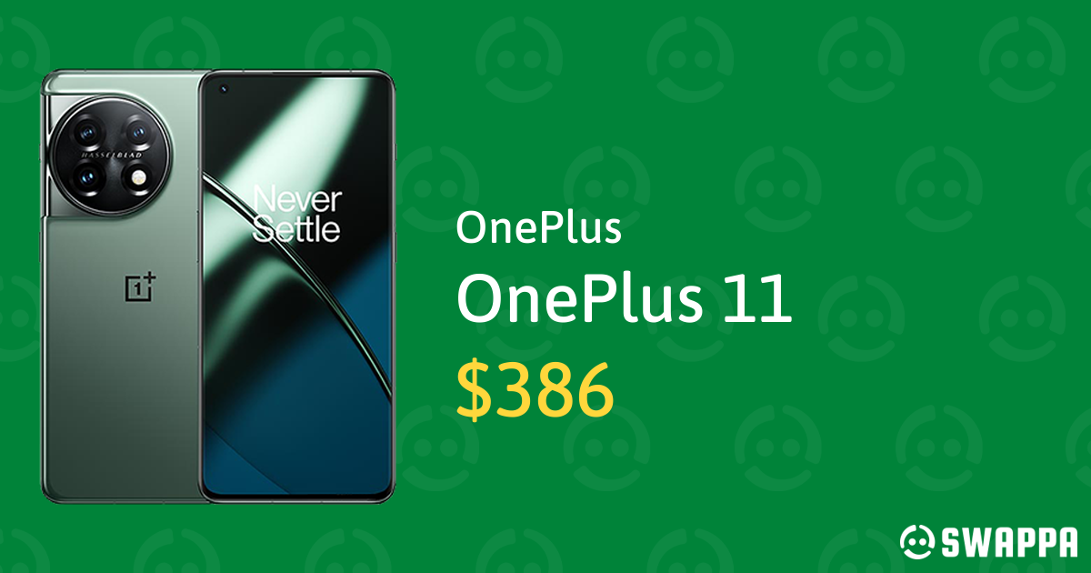 OnePlus 11 - Unlocked, Green, 256GB, 16GB, CPH2451 - LYEO30181 - Swappa