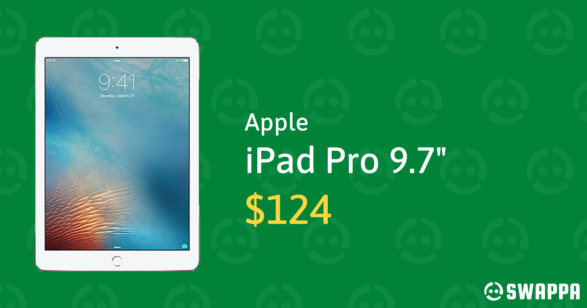 Apple iPad Pro 9.7" - Unlocked, Gray, 32GB, A1674 - LYES05290 - Swappa
