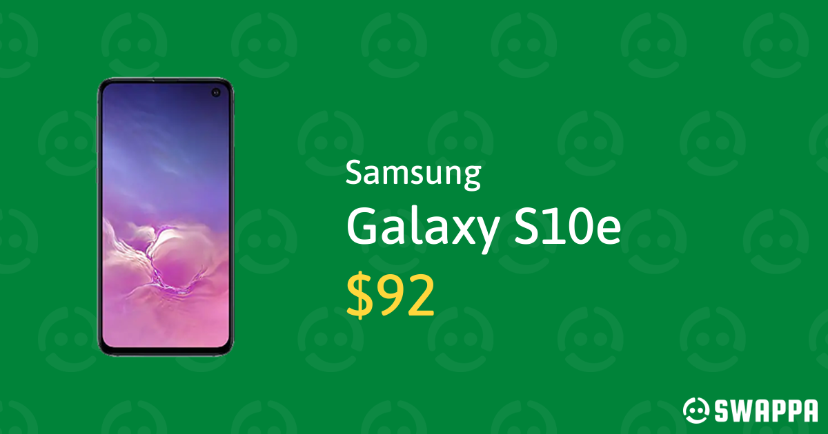 Samsung Galaxy S10e - Verizon, Black, 128GB, 6GB, SM-G970U - LYFU91774 - Swappa