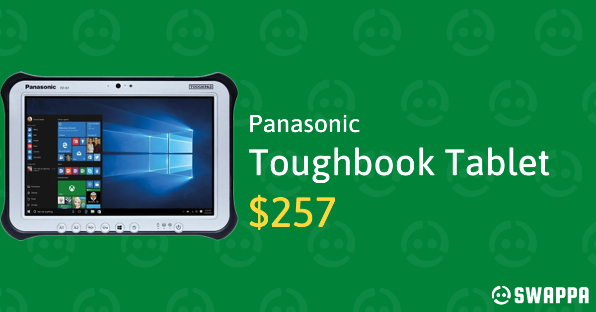 Panasonic Toughbook Tablet - Wi-Fi, 256GB, 8GB - LYGD44668 - Swappa