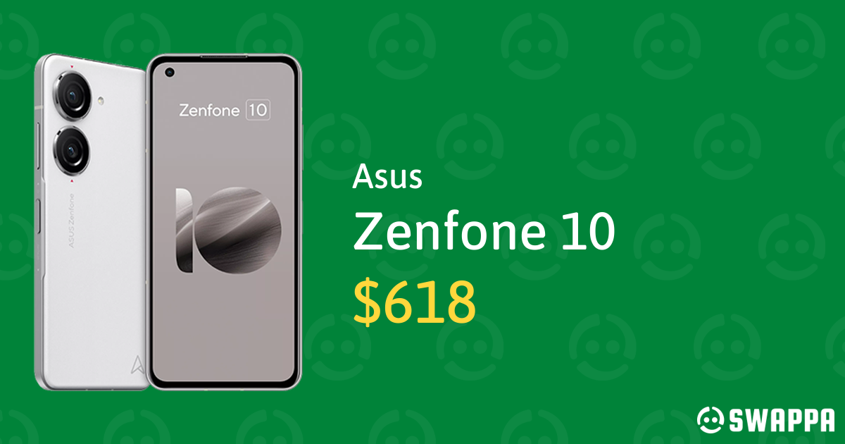 Asus Zenfone 10 - Unlocked, Black, 256GB, 8GB, U.S. - LYGF53996 - Swappa