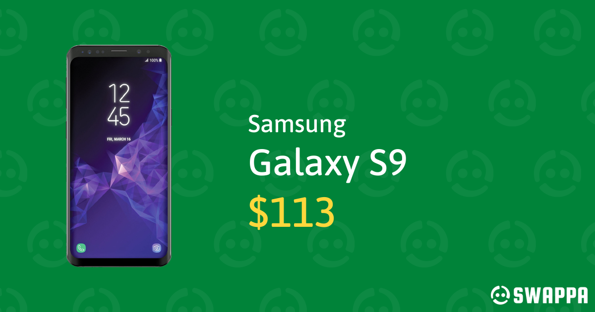 Samsung Galaxy S9 - T-Mobile, Black, 64GB, SM-G960U - LYGG61780 - Swappa
