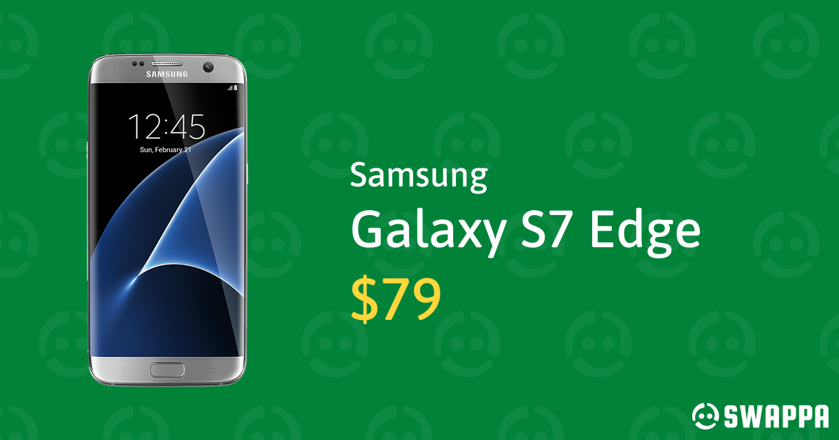 Samsung Galaxy S7 Edge - AT&T, Blue, 32GB, SM-G935A - LYGN59731 - Swappa